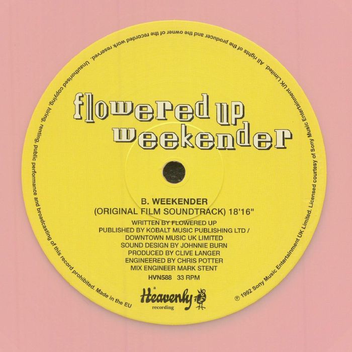 FLOWERED UP - Weekender (Love Record Stores 2021) Vinyl at Juno Records.