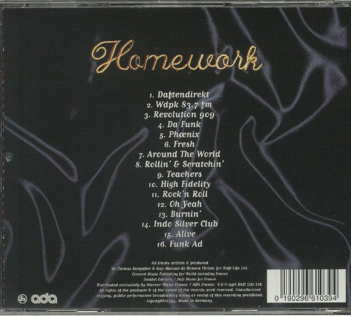 DAFT PUNK - Homework CD at Juno Records.