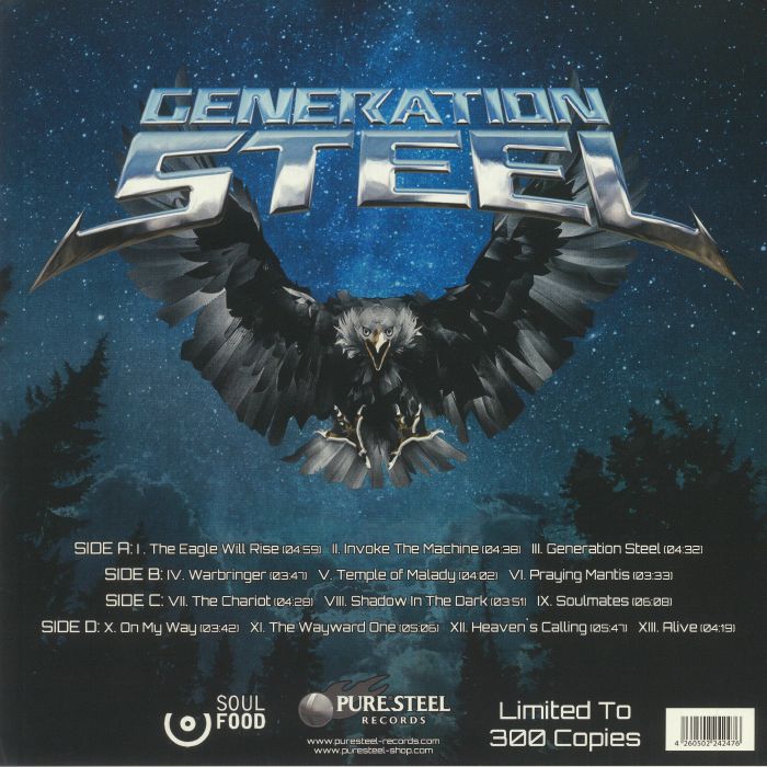 GENERATION STEEL - The Eagle Will Rise Vinyl at Juno Records.