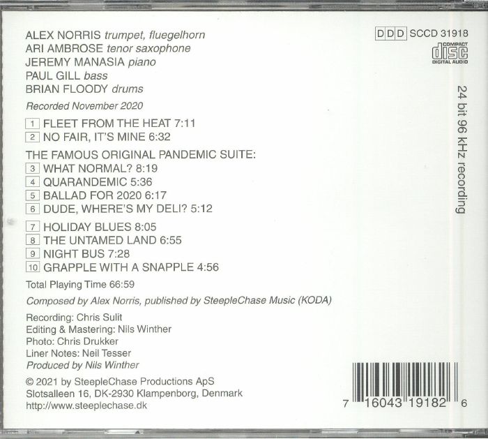Alex NORRIS - Fleet From The Heat CD at Juno Records.