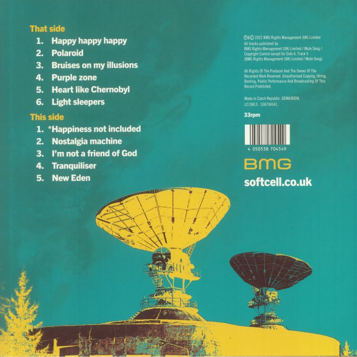 SOFT CELL - Happiness Not Included Vinyl at Juno Records.