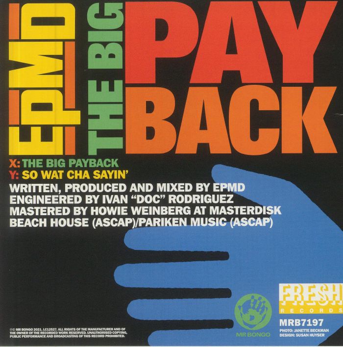 EPMD - The Big Payback Vinyl at Juno Records.