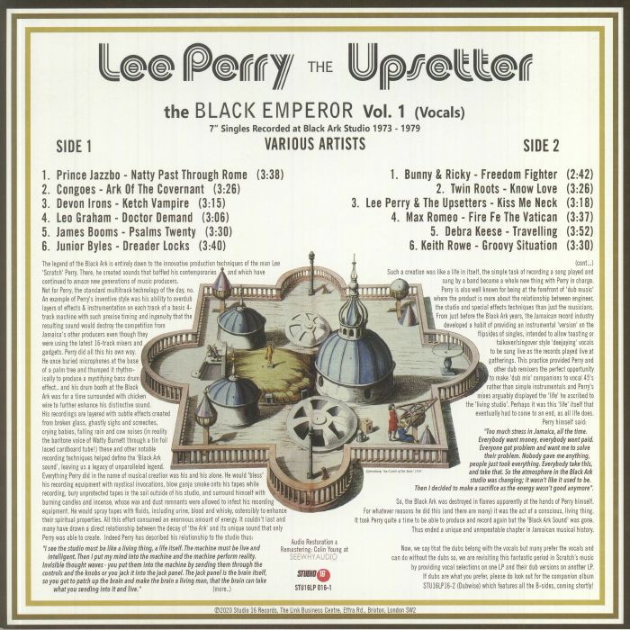 Lee PERRY/VARIOUS - The Black Emperor Vol 1 (Vocals) Vinyl at Juno Records.