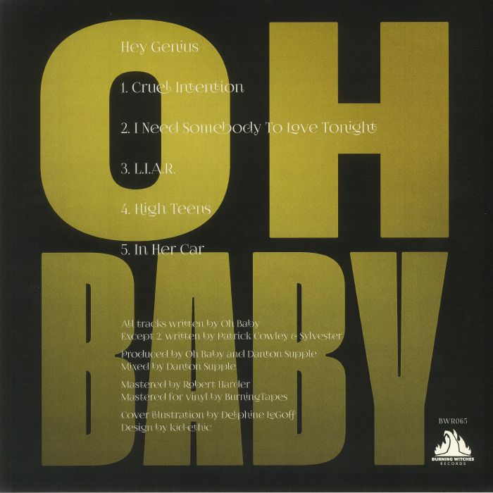 OH BABY - Hey Genius Vinyl at Juno Records.