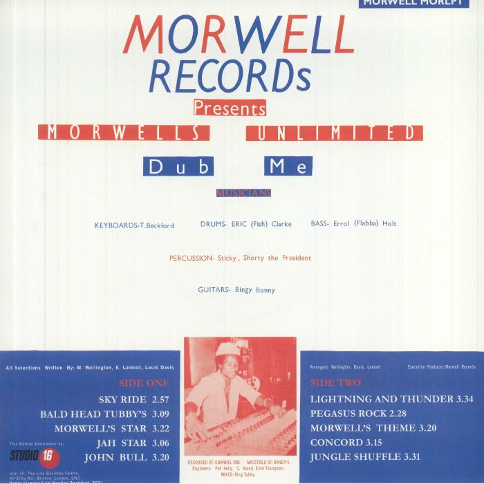 MORWELLS UNLIMITED - Dub Me Vinyl at Juno Records.