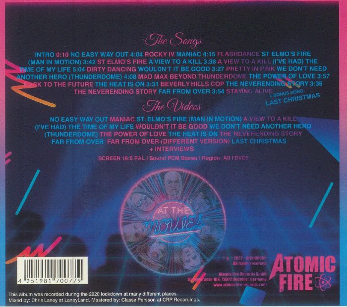 AT THE MOVIES - The Movie Hits Of The 80s: The Soundtrack Of Your Life ...