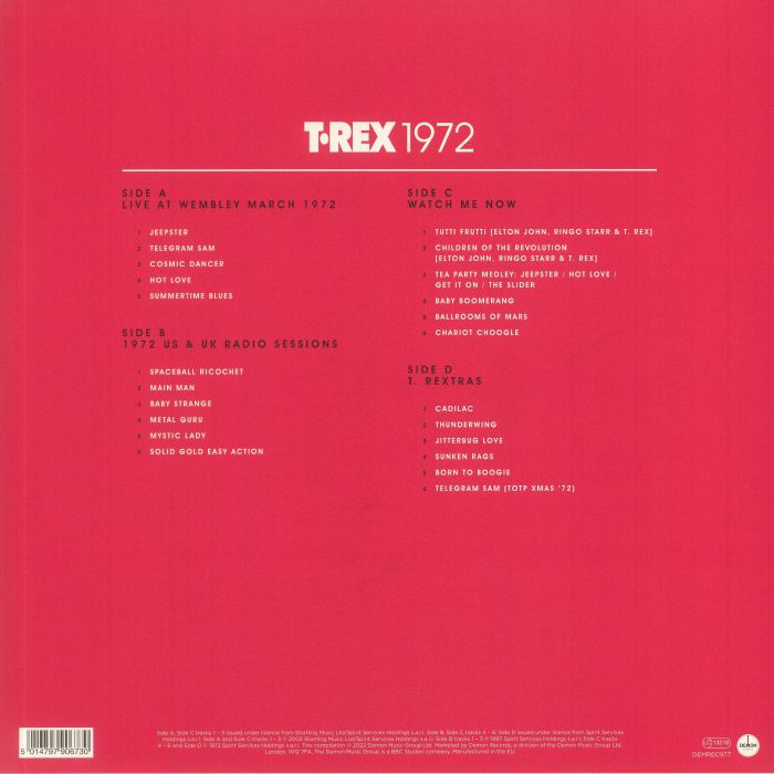 T REX - 1972 Vinyl at Juno Records.