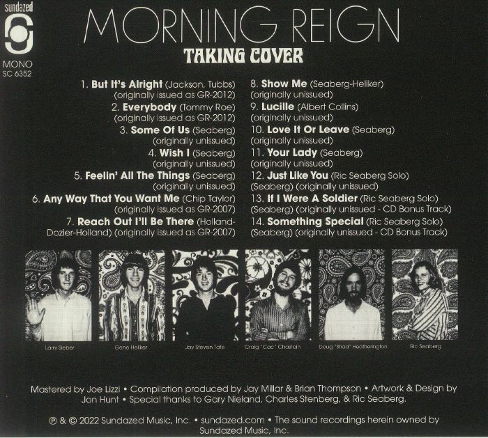 MORNING REIGN - Taking Cover (mono) CD at Juno Records.
