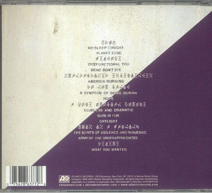 SHINEDOWN - Planet Zero CD at Juno Records.