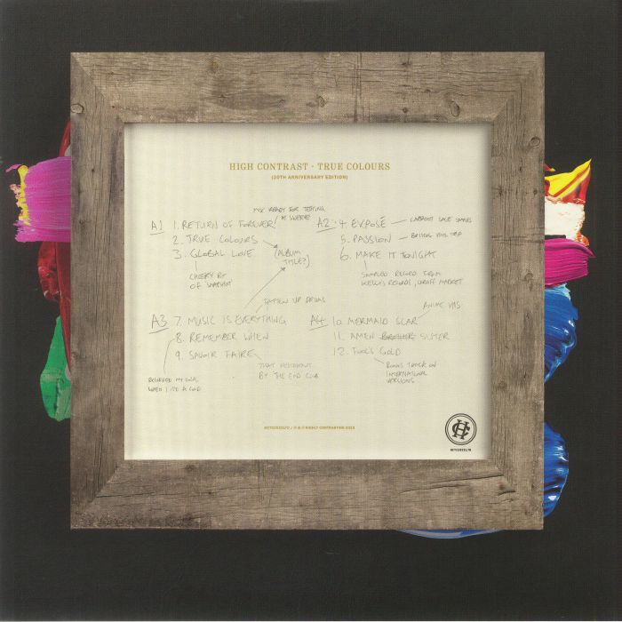HIGH CONTRAST - True Colours (20th Anniversary Edition) (Record Store ...