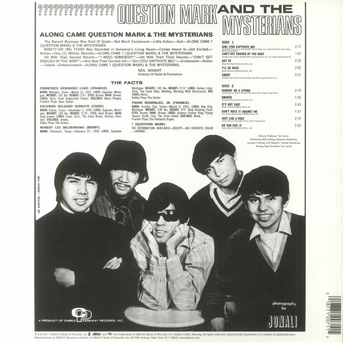 QUESTION MARK & THE MYSTERIANS - Action (reissue) Vinyl at Juno Records.