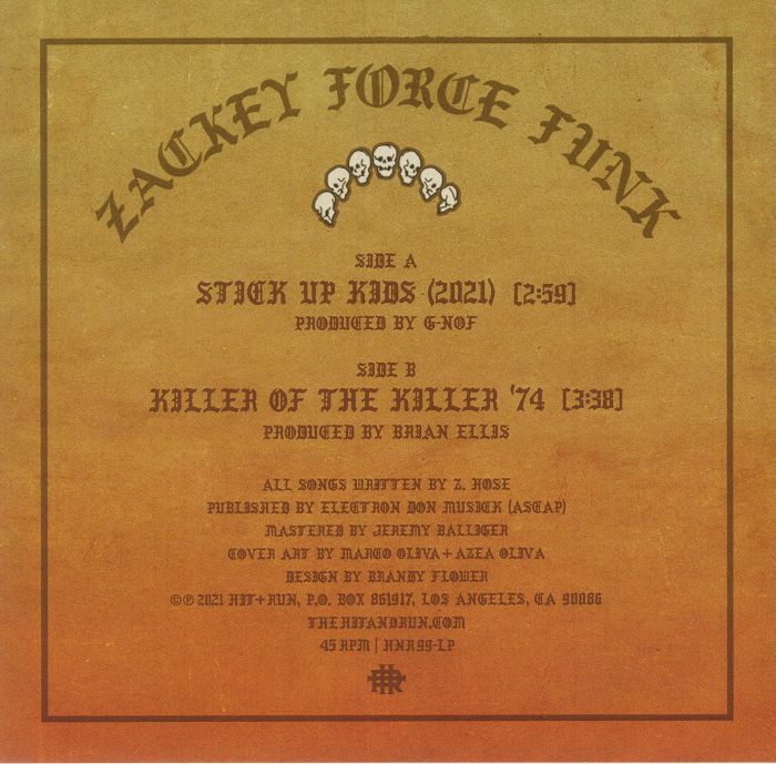 ZACKEY FORCE FUNK - Stick Up Kids Vinyl at Juno Records.