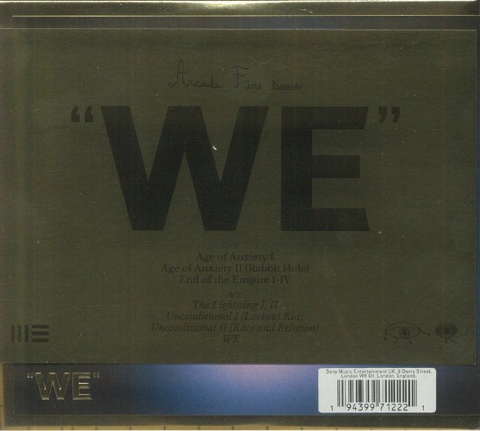 ARCADE FIRE - WE CD at Juno Records.