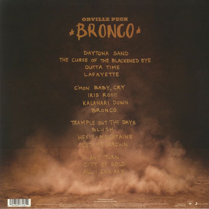 ORVILLE PECK - Bronco Vinyl at Juno Records.