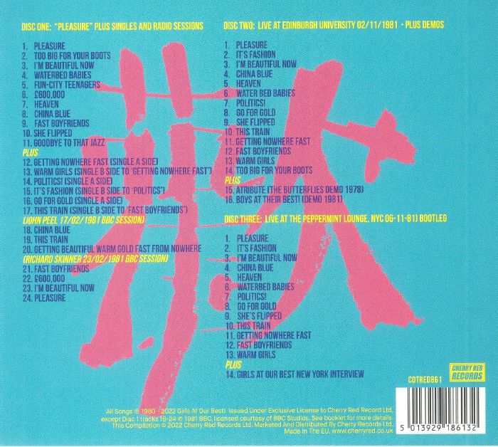 GIRLS AT OUR BEST - Pleasure (Deluxe Edition) CD at Juno Records.