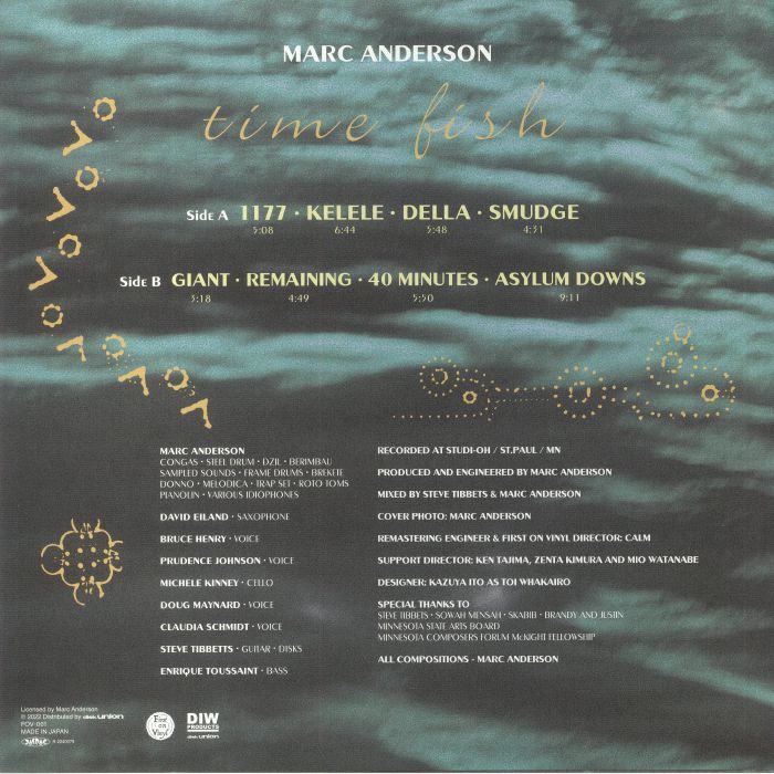 Marc ANDERSON - Time Fish Vinyl at Juno Records.