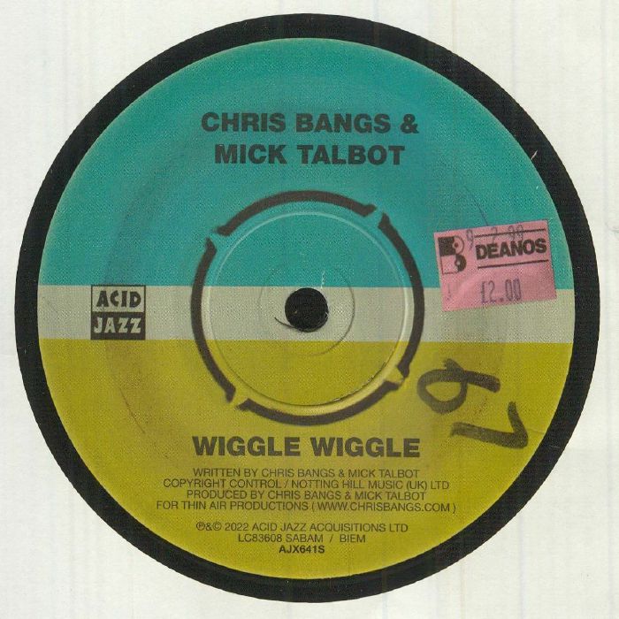 Chris BANGS/MICK TALBOT - Sumthin Else Vinyl at Juno Records.