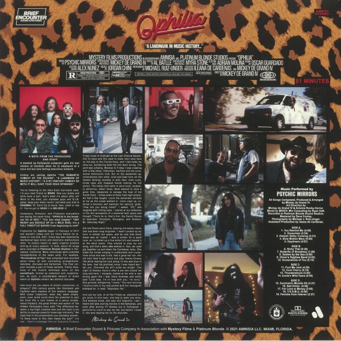 PSYCHIC MIRRORS - Ophilia (Soundtrack) Vinyl at Juno Records.