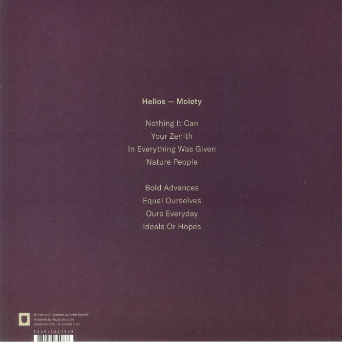 HELIOS - Moiety Vinyl at Juno Records.