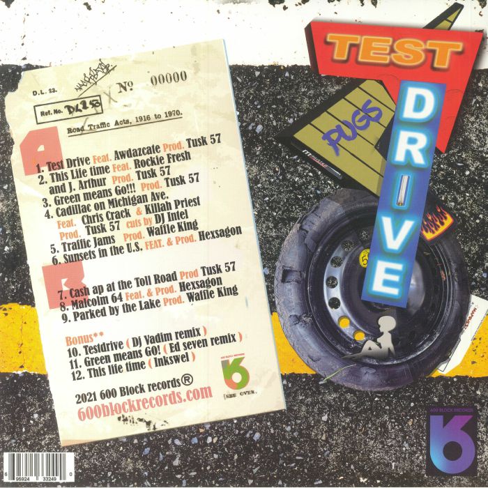 PUGS ATOMZ - Test Drive Vinyl at Juno Records.