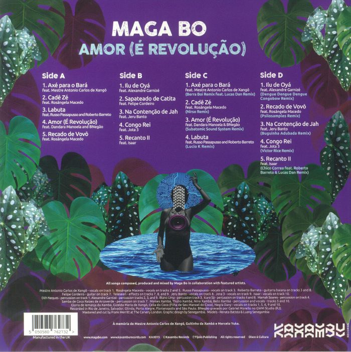 MAGA BO - Amor (E Revolucao) Vinyl at Juno Records.
