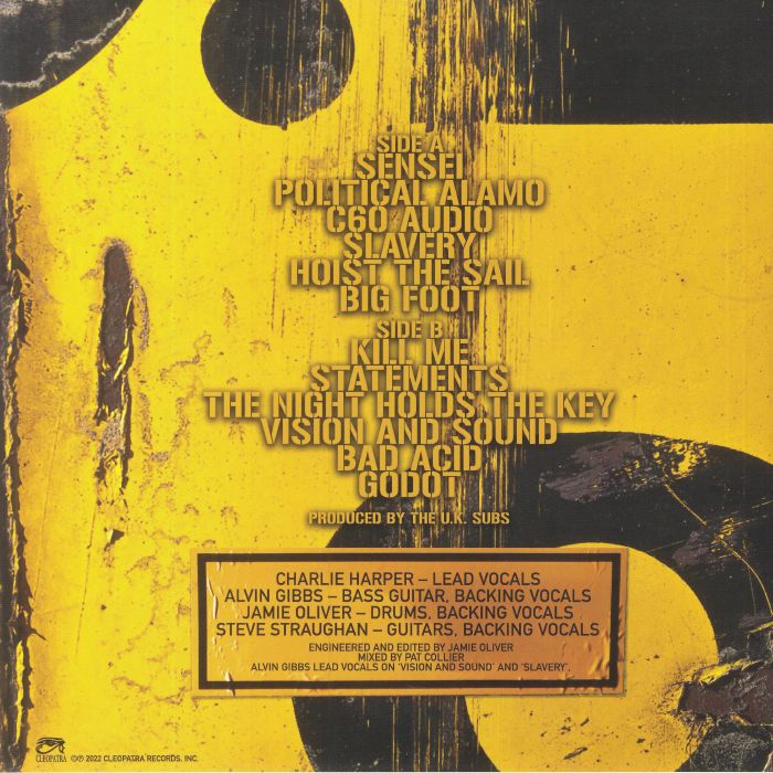 UK SUBS - Reverse Engineering Vinyl at Juno Records.