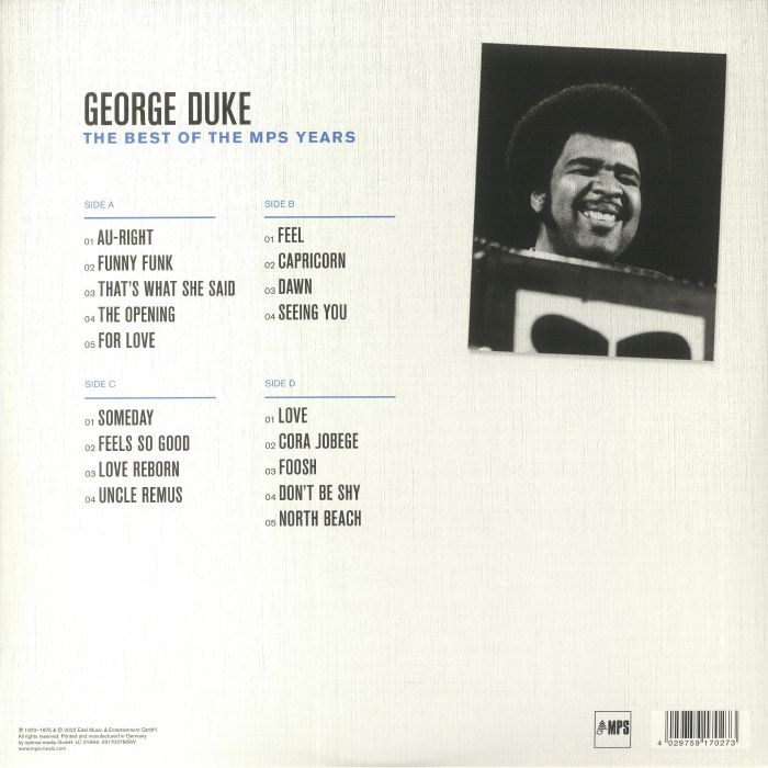 George DUKE - The Best Of MPS Years Vinyl at Juno Records.