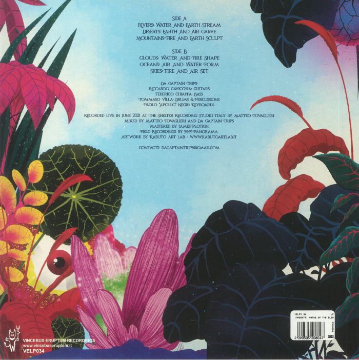 DA CAPTAIN TRIPS - Maths Of The Elements (Deluxe Edition) Vinyl at Juno ...