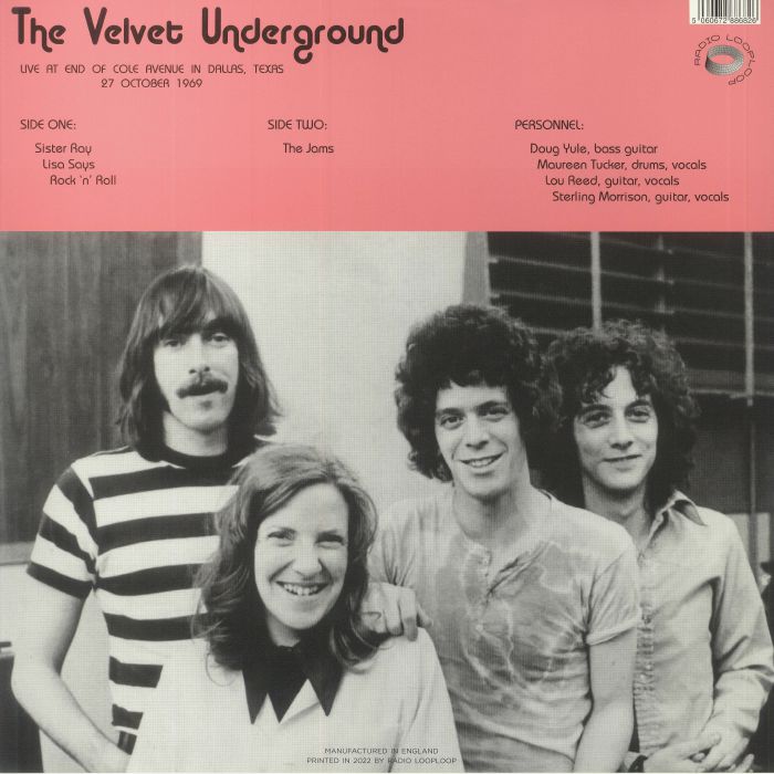 The VELVET UNDERGROUND - Live At End Of Cole Avenue In Dallas Texas 27 ...