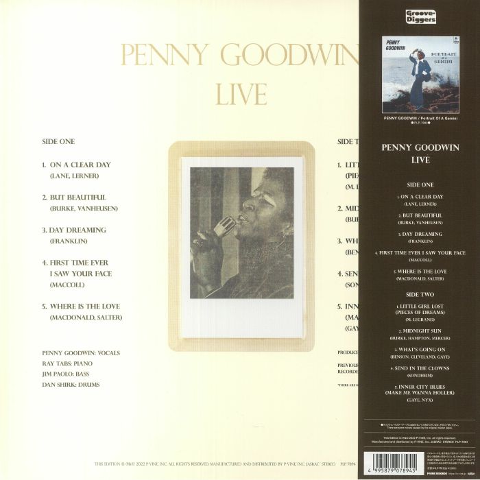 Penny GOODWIN - Live Vinyl at Juno Records.