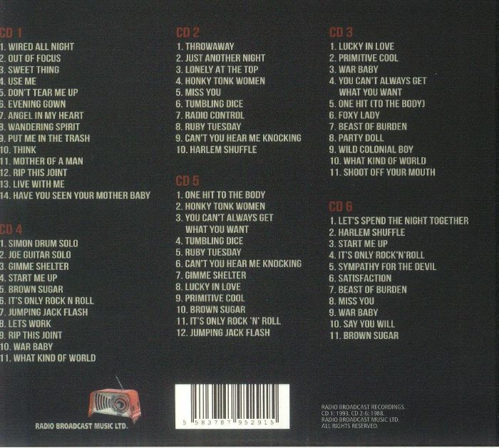 Mick JAGGER - Box CD at Juno Records.