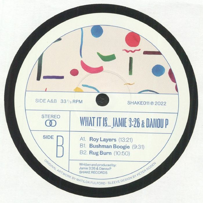 JAMIE 326/DANOU P - What It Is Vinyl at Juno Records.