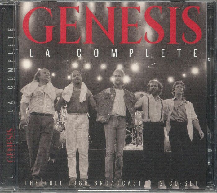 GENESIS - LA Complete: The Full 1986 Broadcast CD at Juno Records.