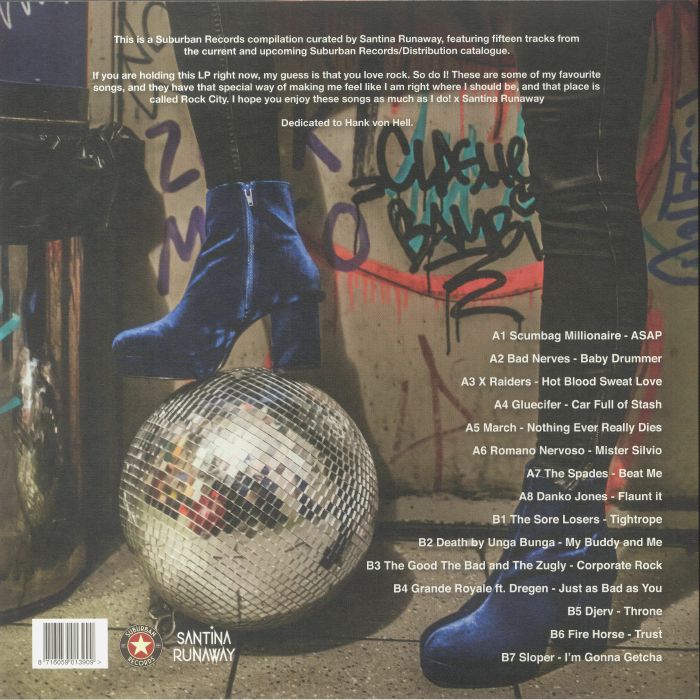 VARIOUS - Welcome To Rock City A Suburban Records Compilation Vinyl at ...