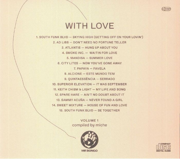 MICHE/VARIOUS - With Love: Volume 1 Compiled By Miche CD at Juno Records.