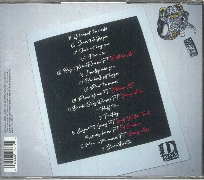 D BLOCK EUROPE - Lap 5 CD at Juno Records.