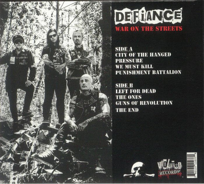 DEFIANCE - War On The Streets CD at Juno Records.