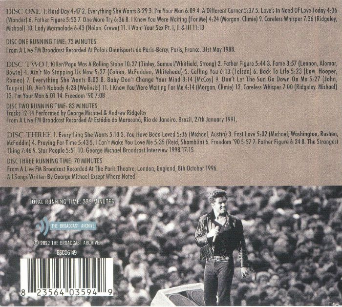 George MICHAEL - The Archives CD at Juno Records.