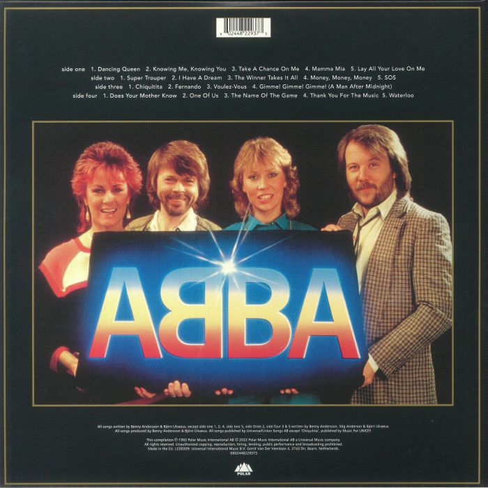 ABBA - Gold (30th Anniversary Edition) (reissue) Vinyl at Juno Records.