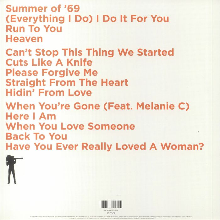 Bryan ADAMS - Classic Vinyl at Juno Records.