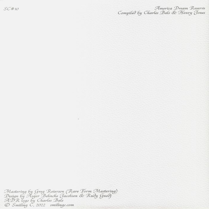 Charles BALS/HENRY JONES/VARIOUS - America Dream Reserve Vinyl at Juno ...