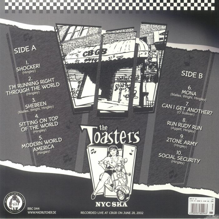 TOASTERS. The - Live At Cbgb s June 28 2002 Vinyl at Juno Records.