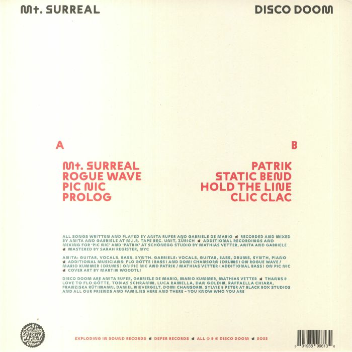 DISCO DOOM - Mt Surreal Vinyl at Juno Records.