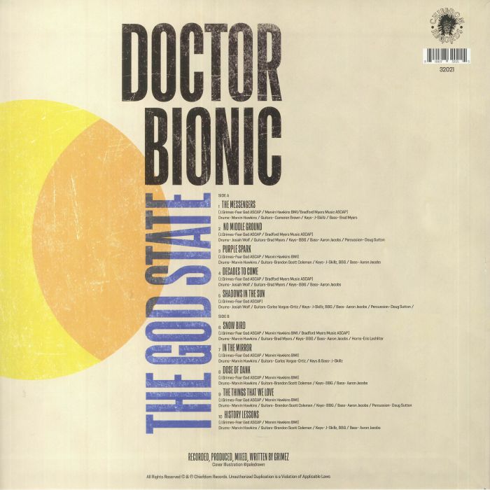 DOCTOR BIONIC - The God State Vinyl at Juno Records.