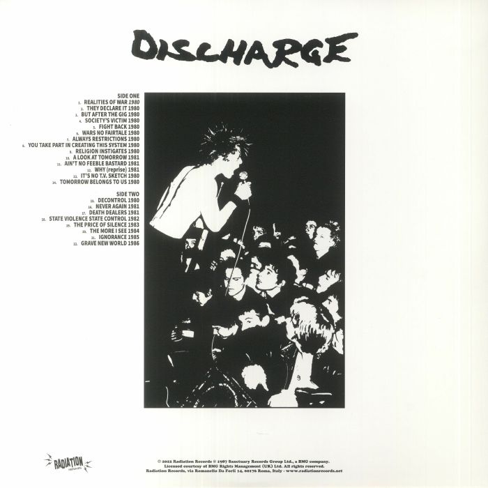 DISCHARGE - 1980-1986 (reissue) Vinyl at Juno Records.