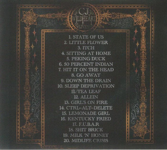 CJ WILDHEART - Lives CD at Juno Records.