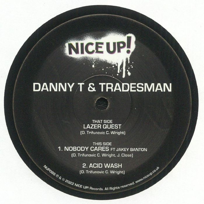 DANNY T/TRADESMAN - Lazer Quest EP Vinyl at Juno Records.