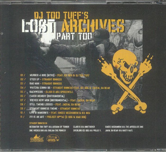 DJ TOO TUFF - Lost Archives Part Too CD at Juno Records.