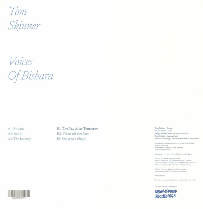 Tom SKINNER - Voices Of Bishara Vinyl at Juno Records.