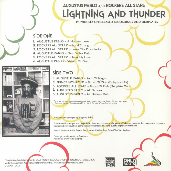 Augustus PABLO/ROCKERS ALL STARS - Lightning & Thunder Vinyl at Juno ...